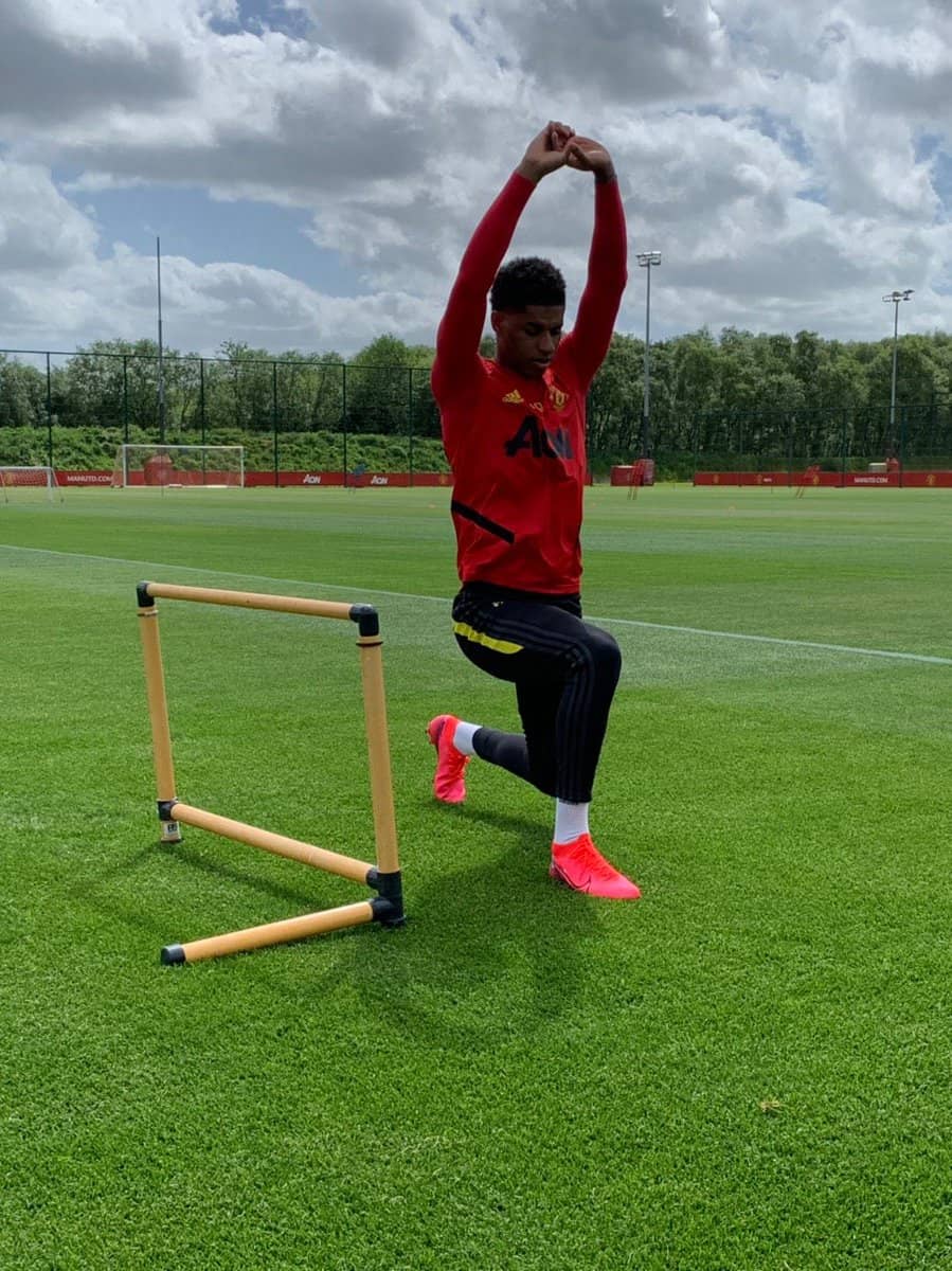Photos of Marcus Rashford back in full training - Man United News And ...