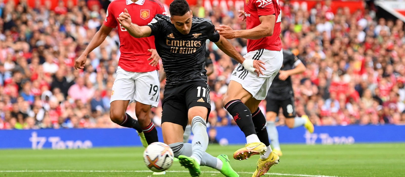 Gabriel Martinelli: Arsenal winger had four trials at Manchester United - Man United News And ...