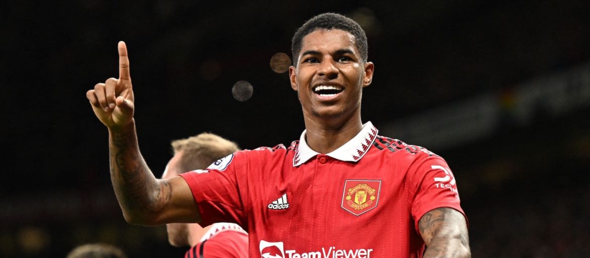 Back to his best: Marcus Rashford flourishes on the left flank for ...