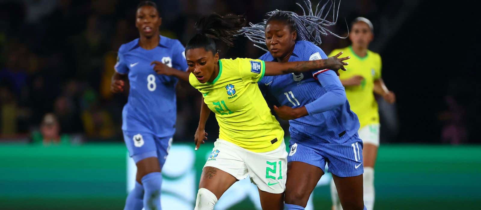 Kerolin and Geyse, linked to Manchester United, on losing side of World ...