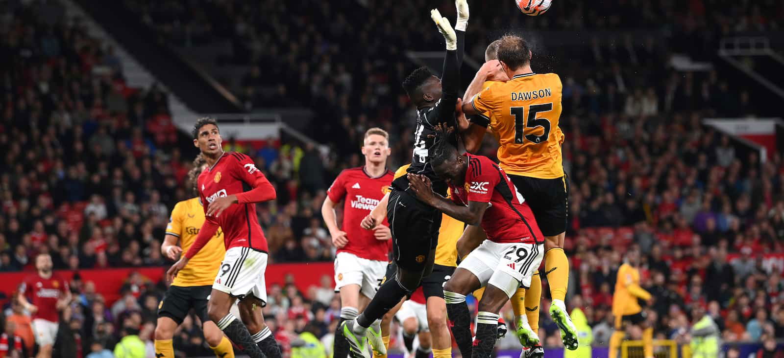 Andre Onana wins Fans' Man of the Match against Wolverhampton Wanderers ...
