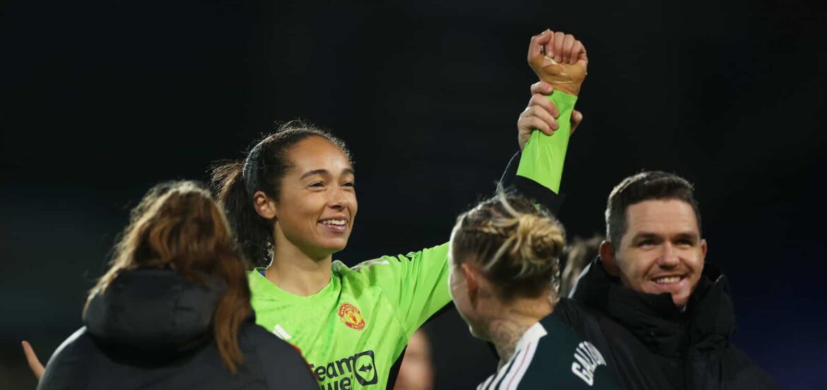 Manchester United Women's Phallon Tullis-Joyce reveals she is ready to ...