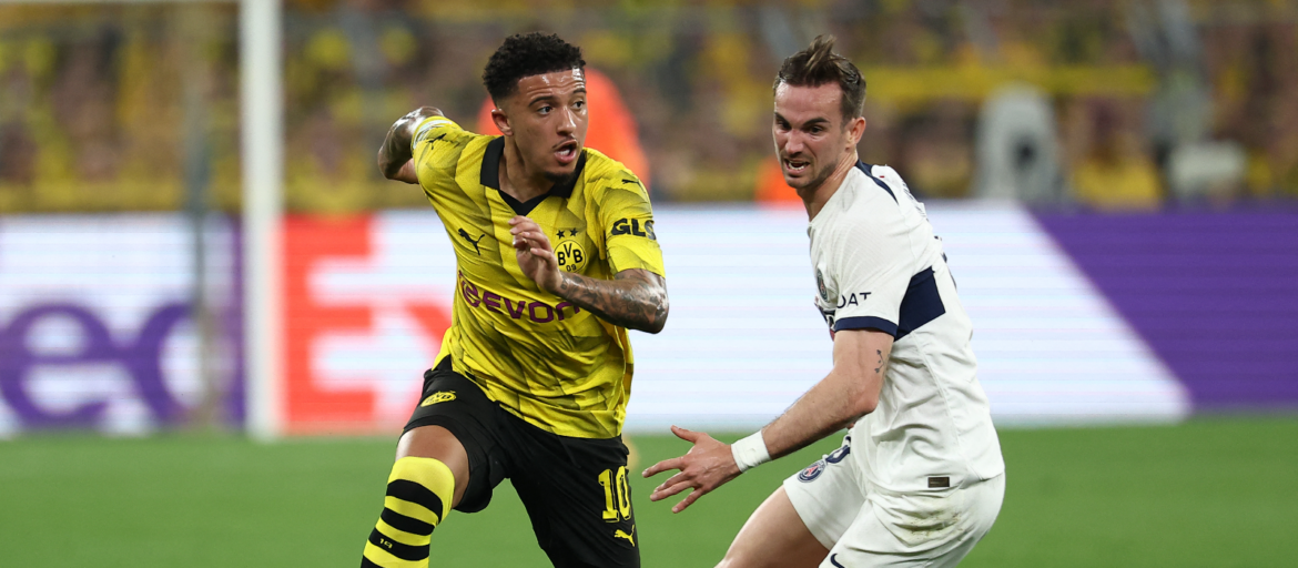 Jadon Sancho sends clear message to Man United in scintillating display for Borussia Dortmund vs ...
