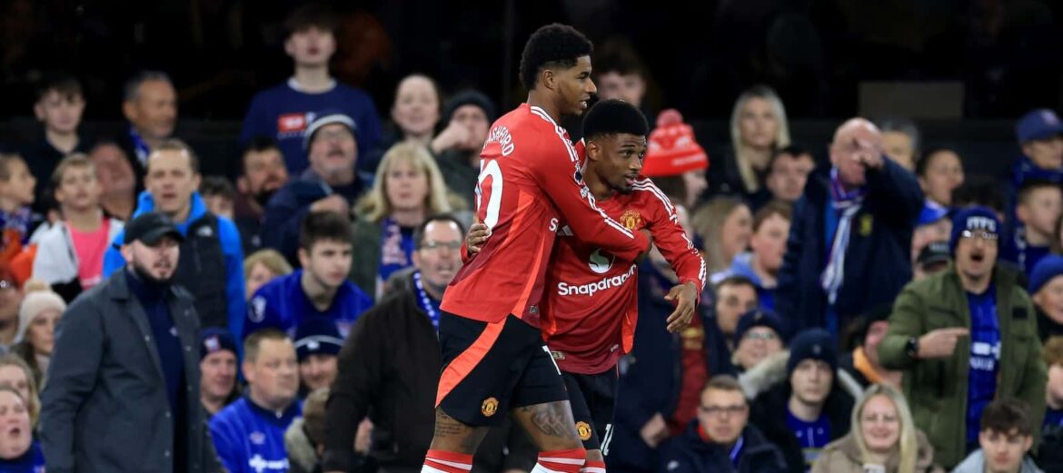 Amad Diallo strutted his playmaking skills in 1-1 draw with Ipswich ...